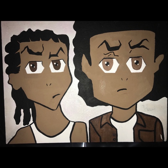 Wall Decor | The Boondocks Painting | Poshmark